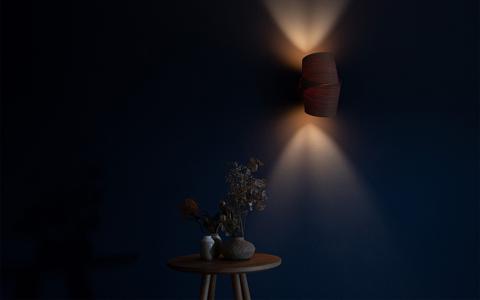 Neap Wireless Wall Light | Cordless Sconce | Tom Raffield