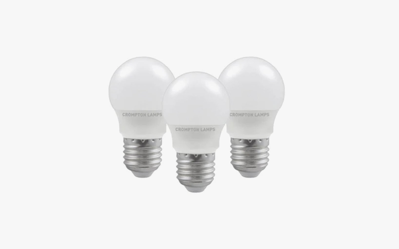 Crompton LED Dimmable Light Bulb Golf Ball Tom Raffield