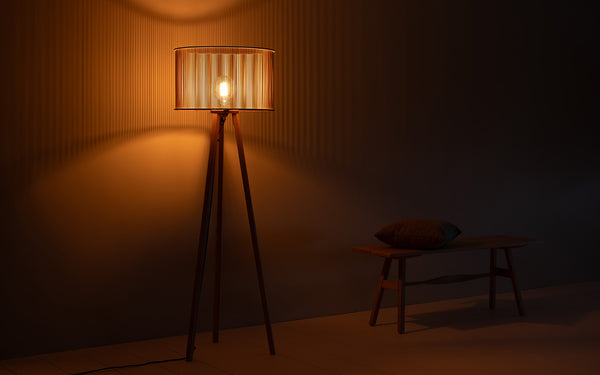 Artus Floor Light | Tom Raffield