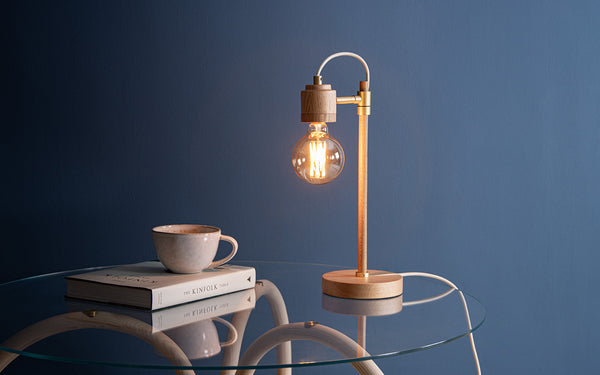 Elin Table Light | Wooden Desk Lamp | Tom Raffield