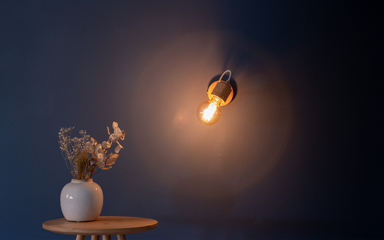 Elin Wall Light | Wooden Sconce | Tom Raffield