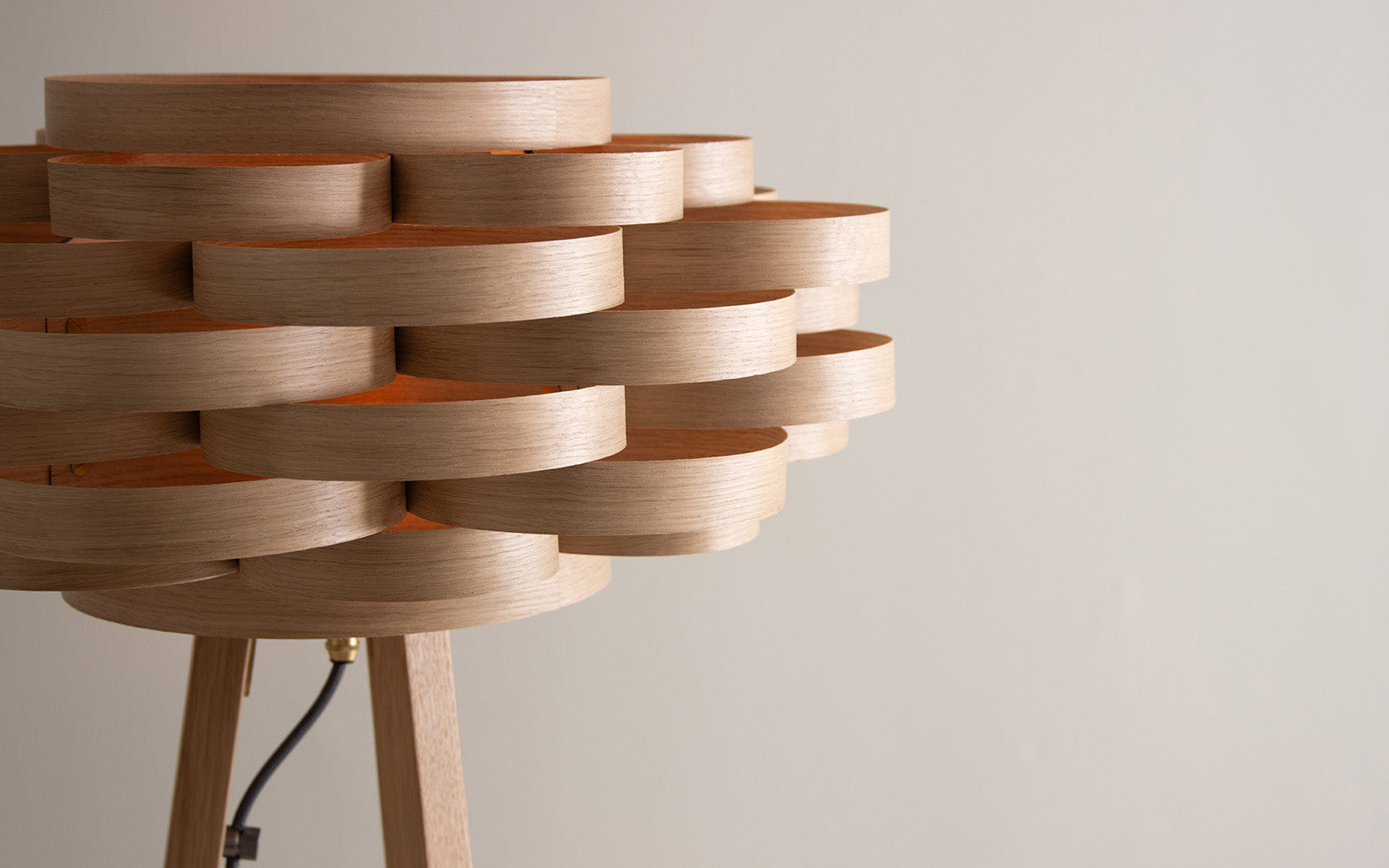 Gwenen Floor Light | Tom Raffield