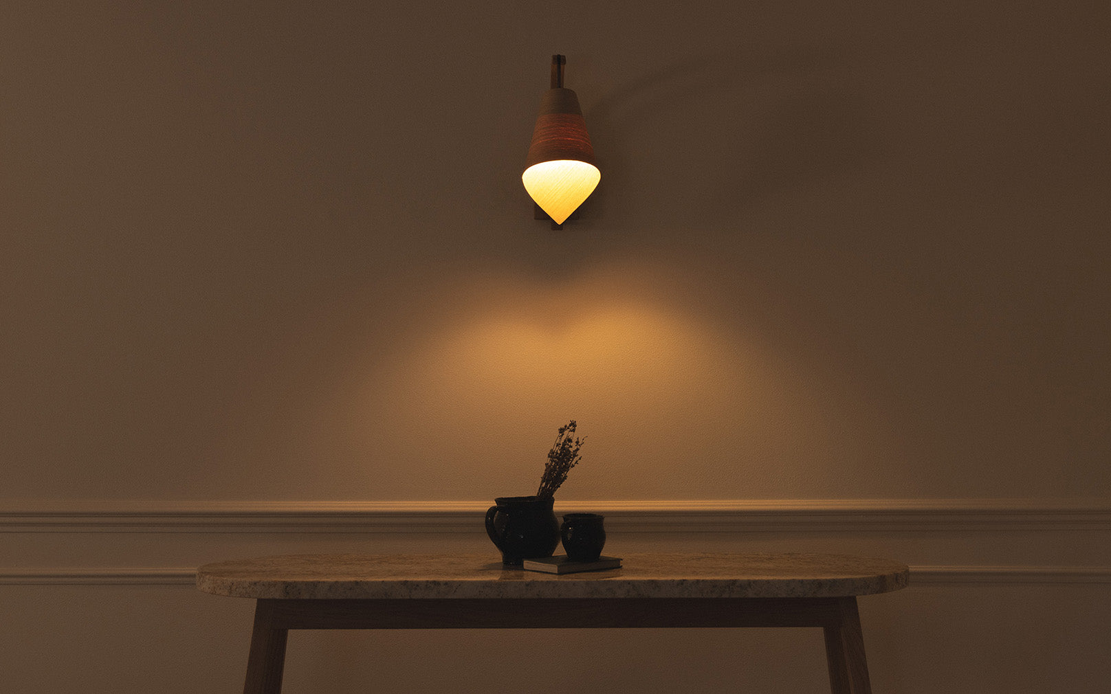 Keel - Stem Wall Light | Tom Raffield