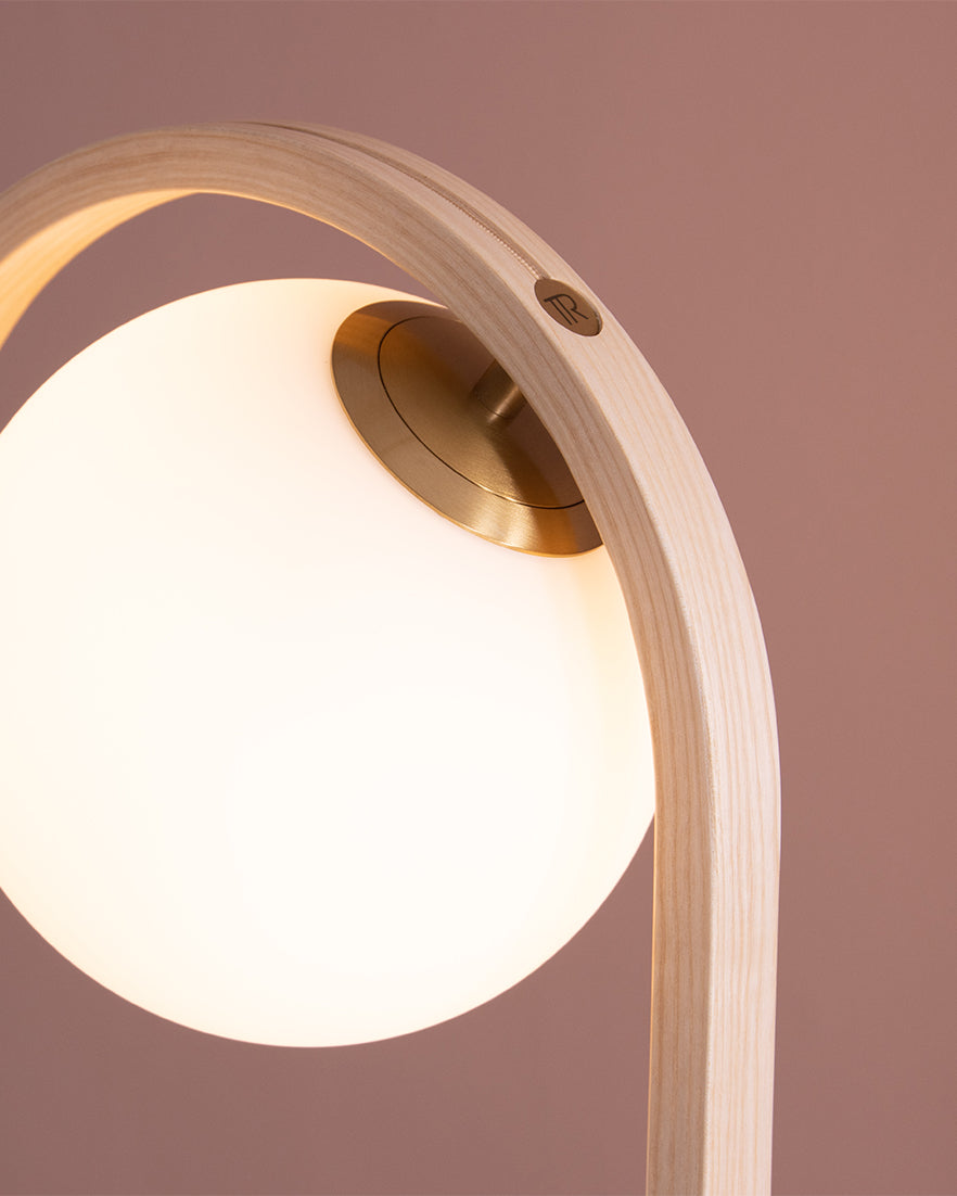 Loer Floor Light | Tom Raffield