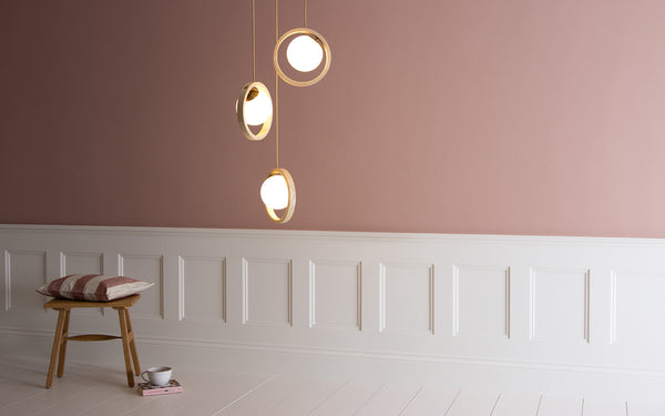 Loer Pendant Small - Trio Cluster | Tom Raffield