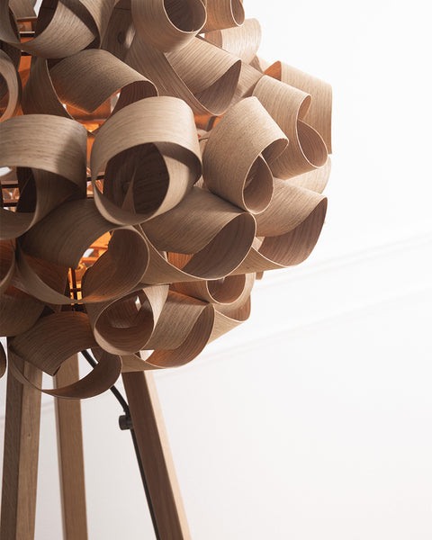 Shoal Floor Light | Tom Raffield