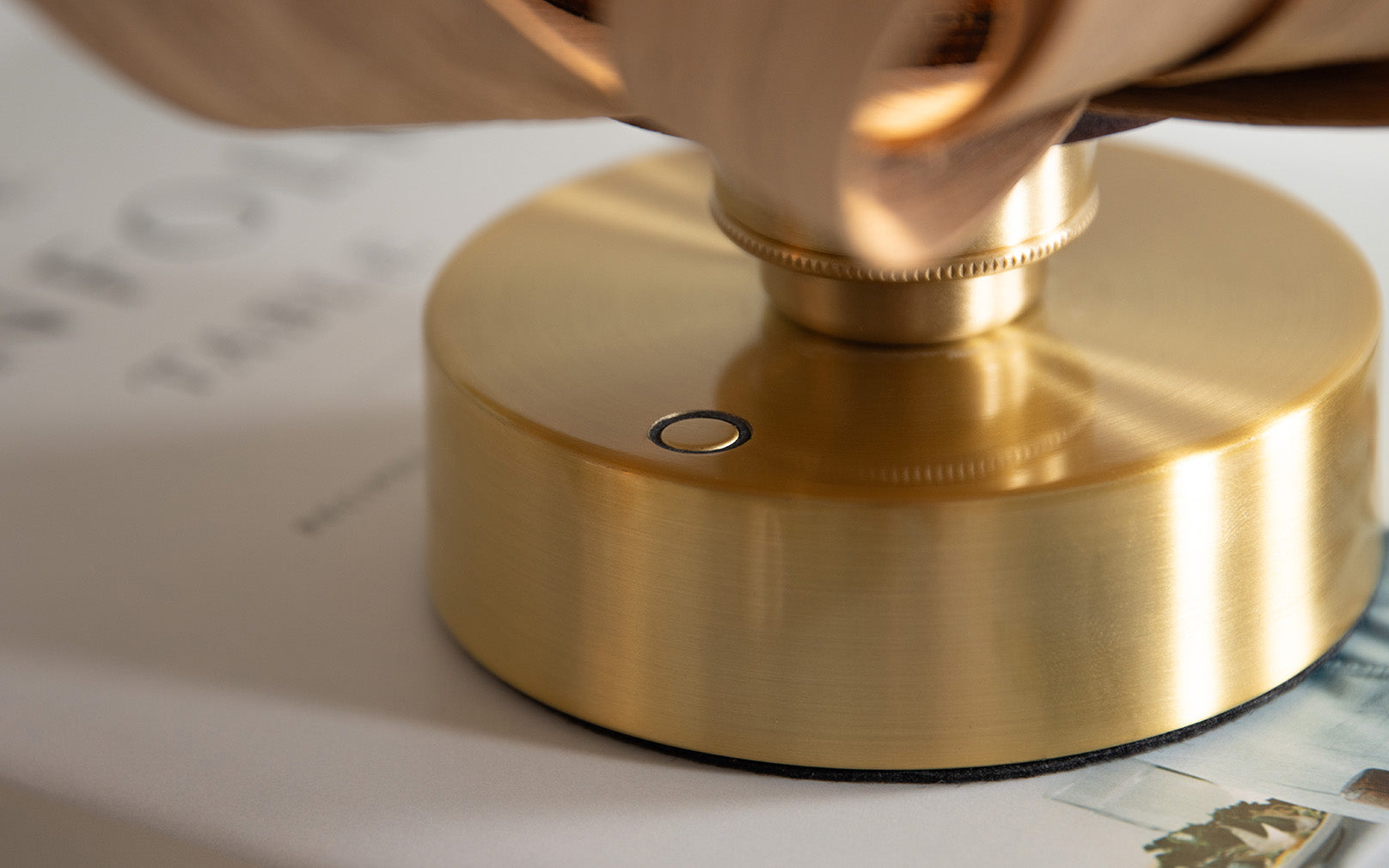 Skipper Portable Table Light | Battery Operated Wireless Wooden Lamp ...