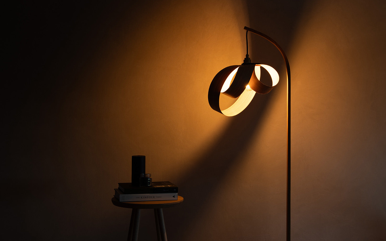 Verso Small - Stem Floor Light | Tom Raffield