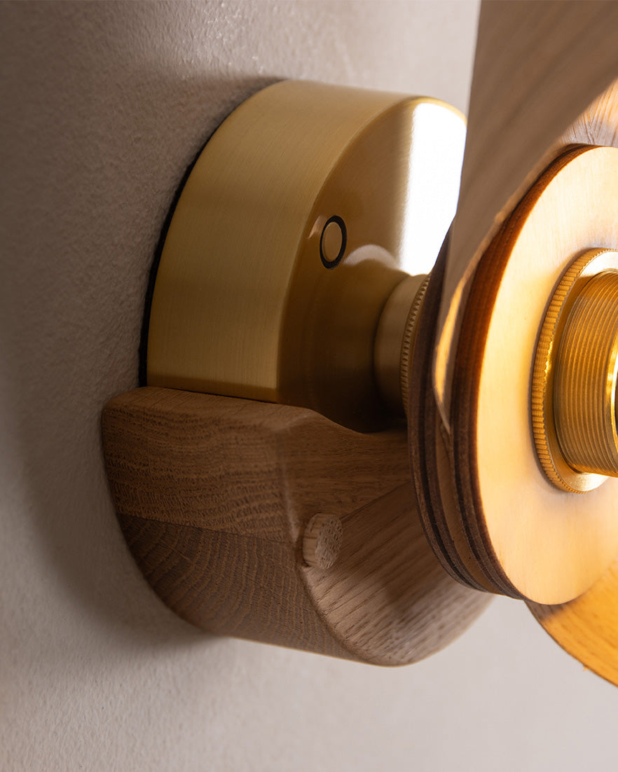 Wireless Wall Light Bracket | Tom Raffield