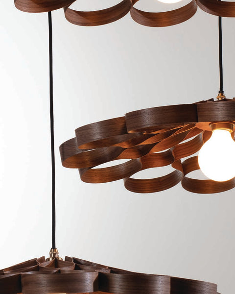 Arame Pendant Small - Trio Cluster – Tom Raffield