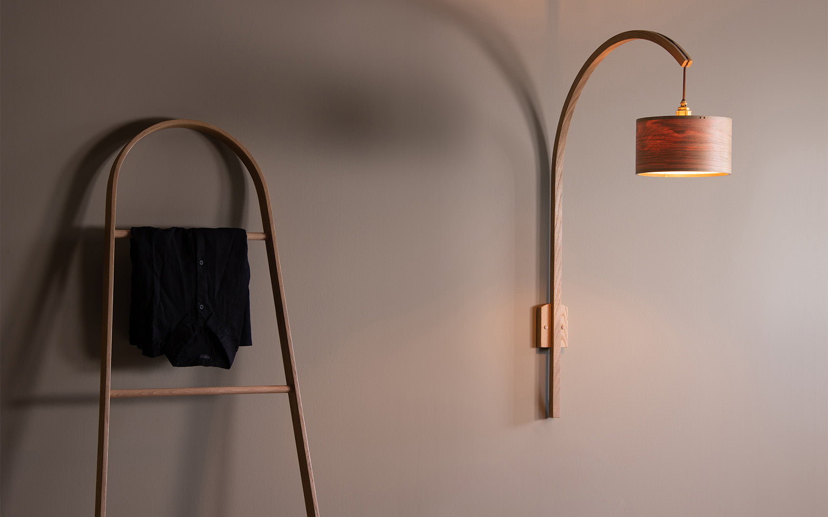 Kanna - Tilow Wall Light Large | Tom Raffield