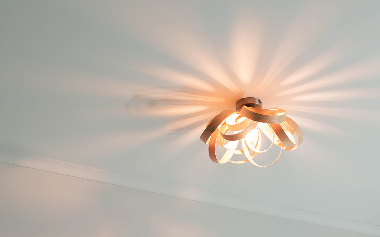 Skipper Small Flush Ceiling Light – Tom Raffield
